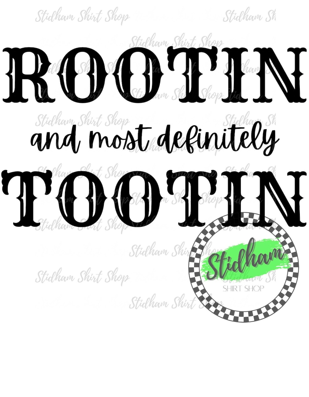 Rootin & Tootin Digital Download - Etsy