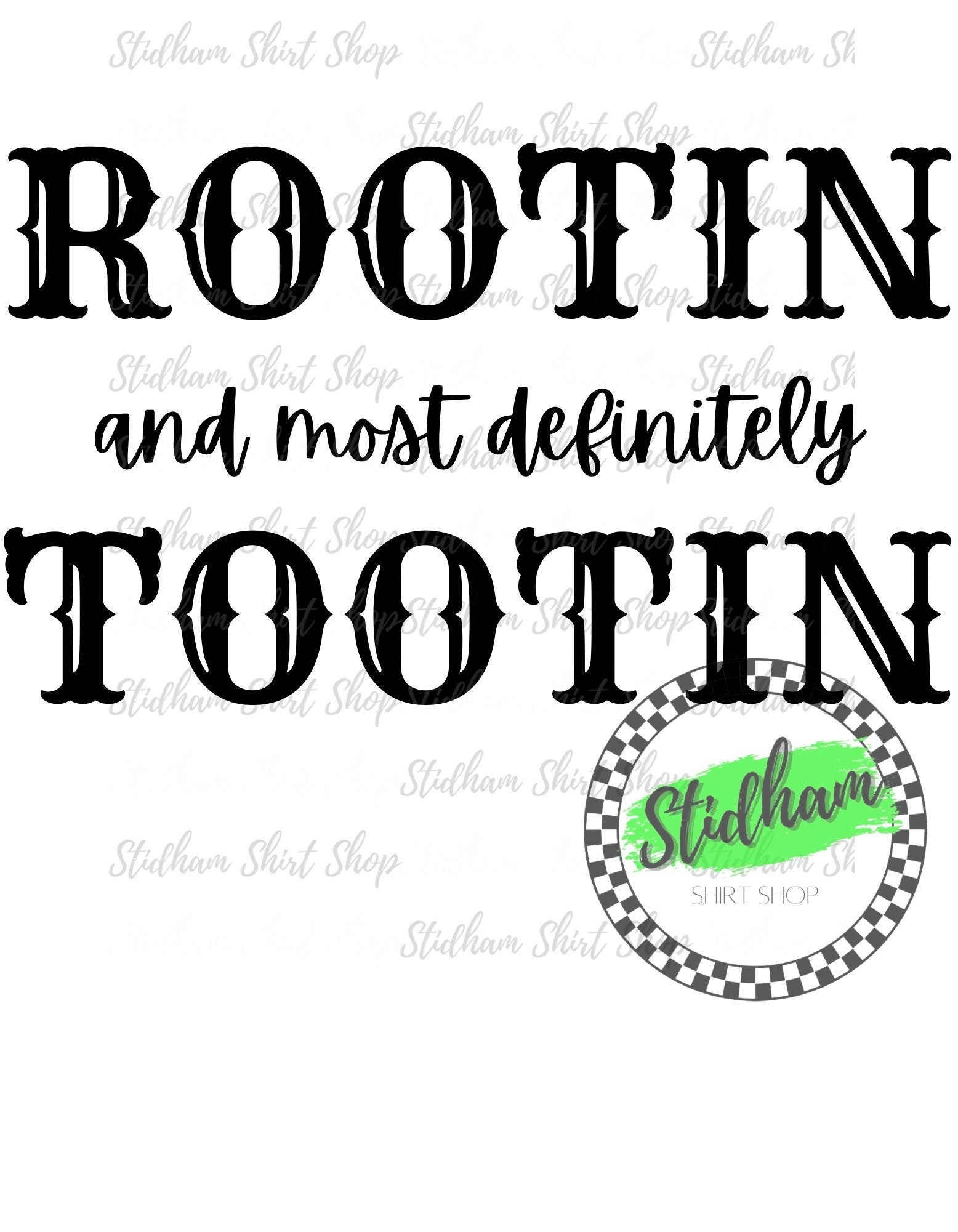 Rootin & Tootin Digital Download - Etsy