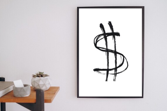 Dollar Sign Wall Art