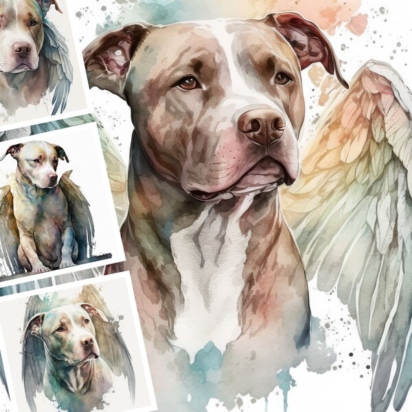 Pit Bull Angel - Etsy