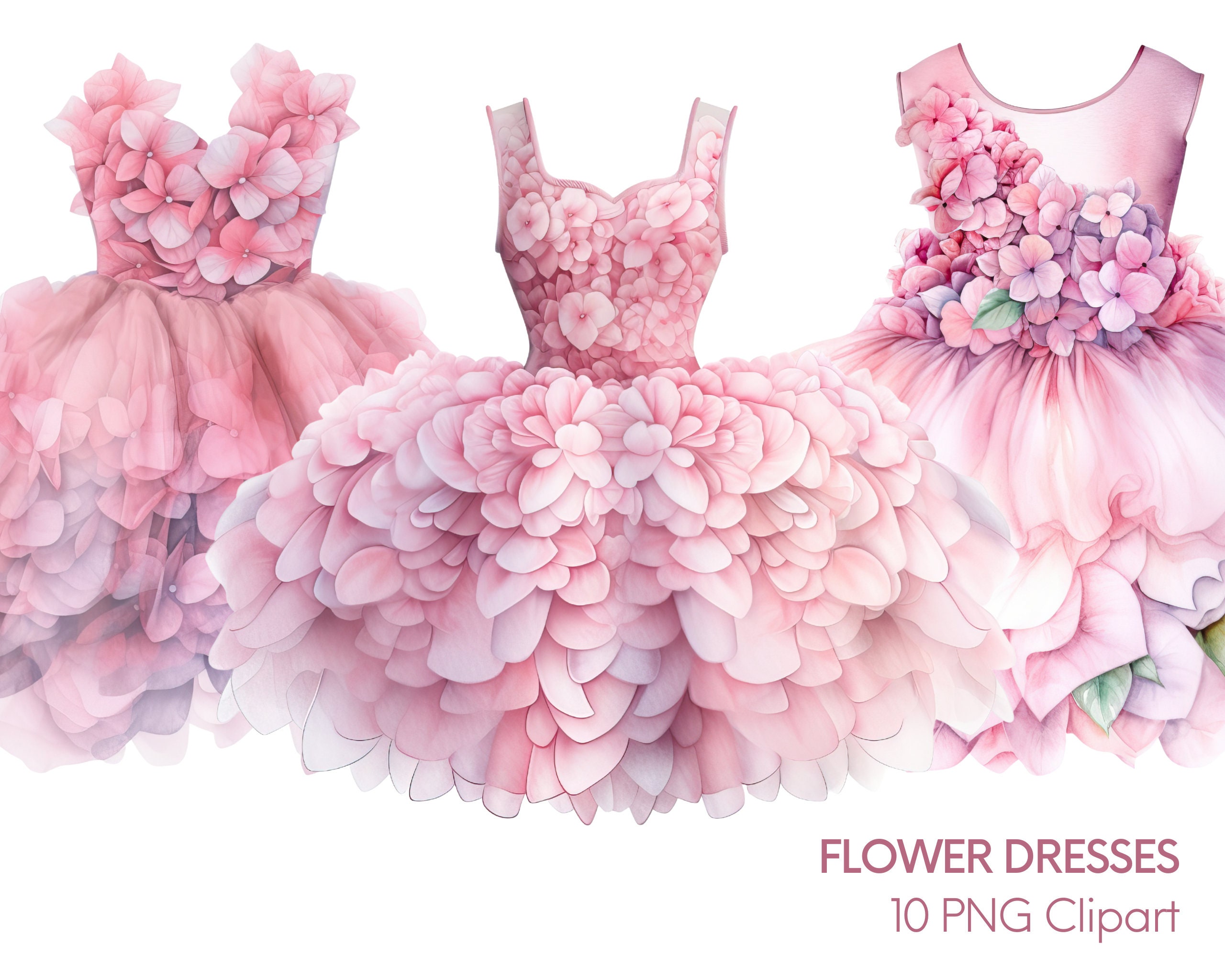 Pink Dress Clip Art