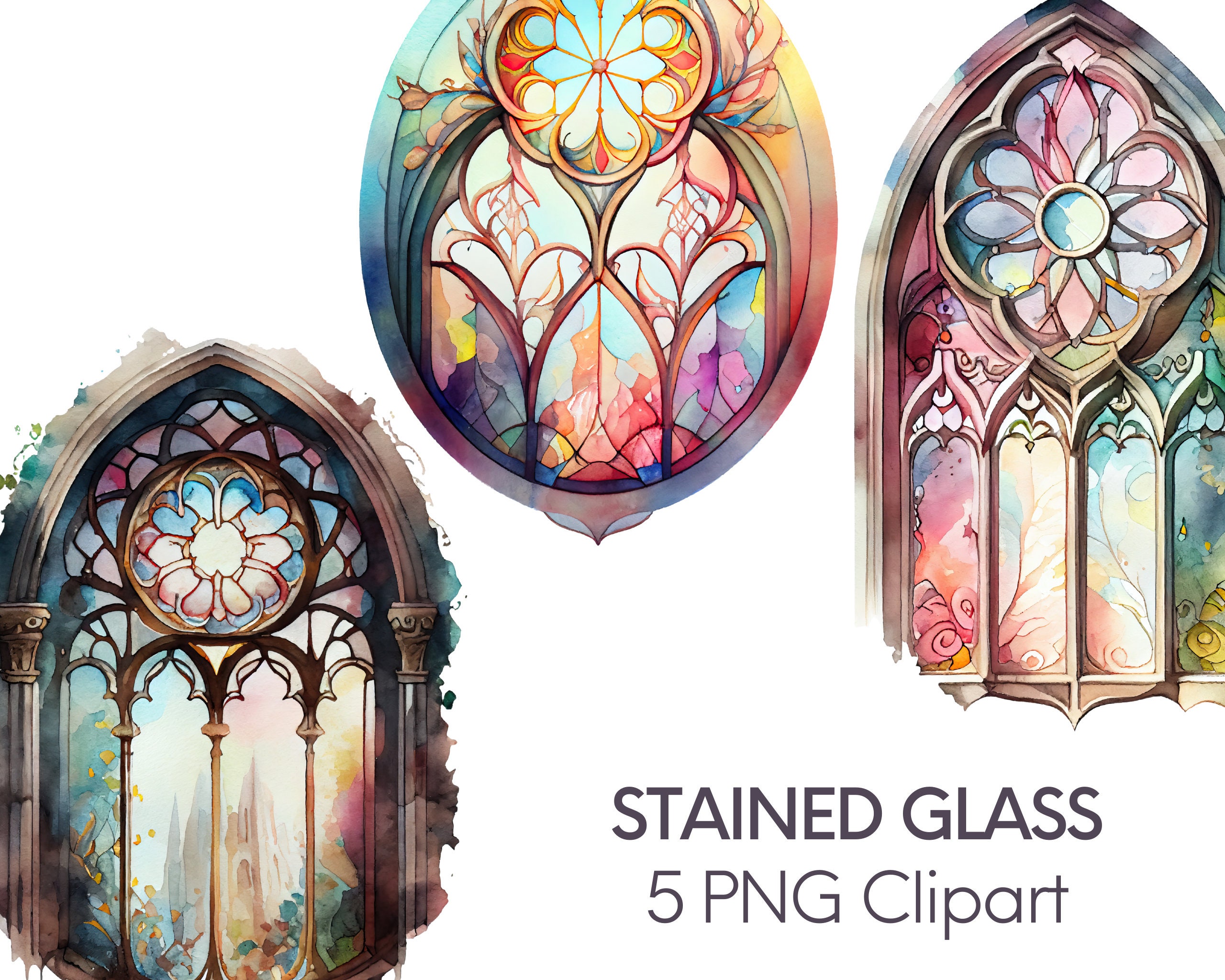 Stained Glass Window Clipart