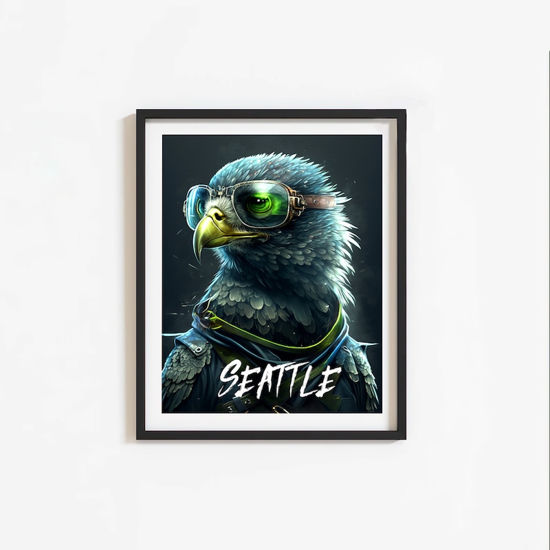 Seahawks Wall Art - Etsy