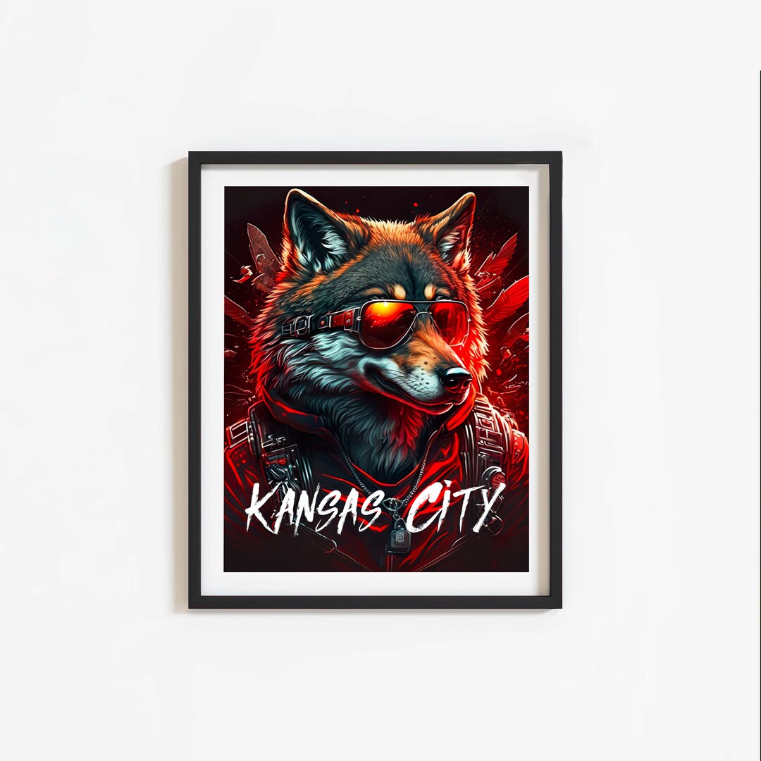 Kansas City Chiefs Wolfpack Art Transform Your Walls With Stunning ...