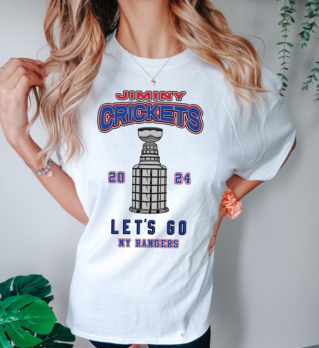 NY Rangers Jiminy Crickets Matt Rempe Shirt, Hockey Humor, Stanley Cup ...