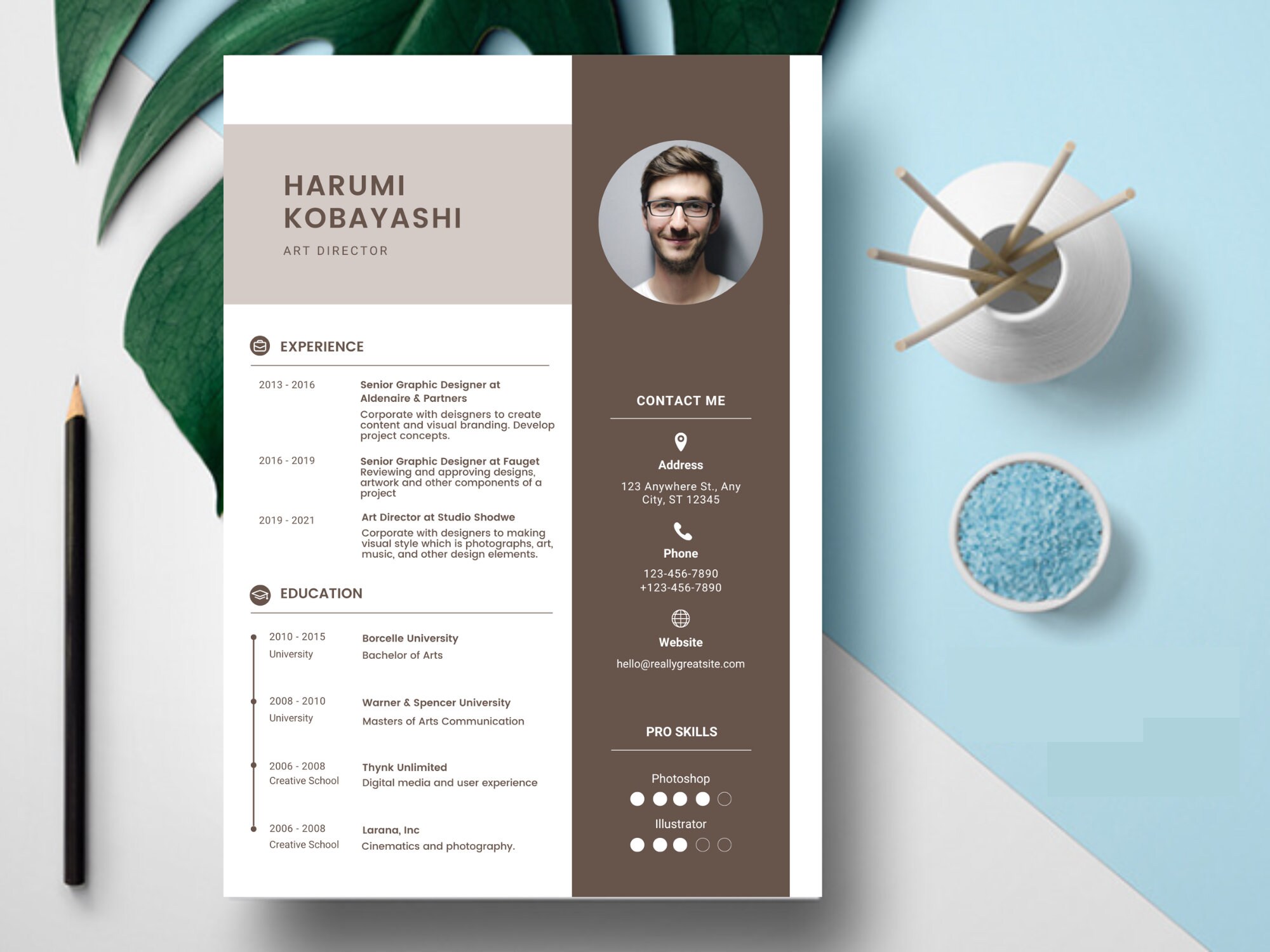Resume Template || CV Template || Editable CV || Printable Resume ...