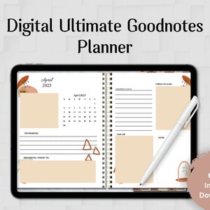 Ultimate Digital Planner || Goodnotes Planner || Custom Goodnote ...