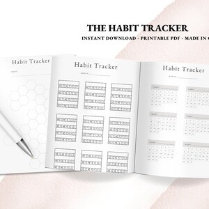 Habit Trackers || Printable Tracker || Personalized Habit || Habit ...