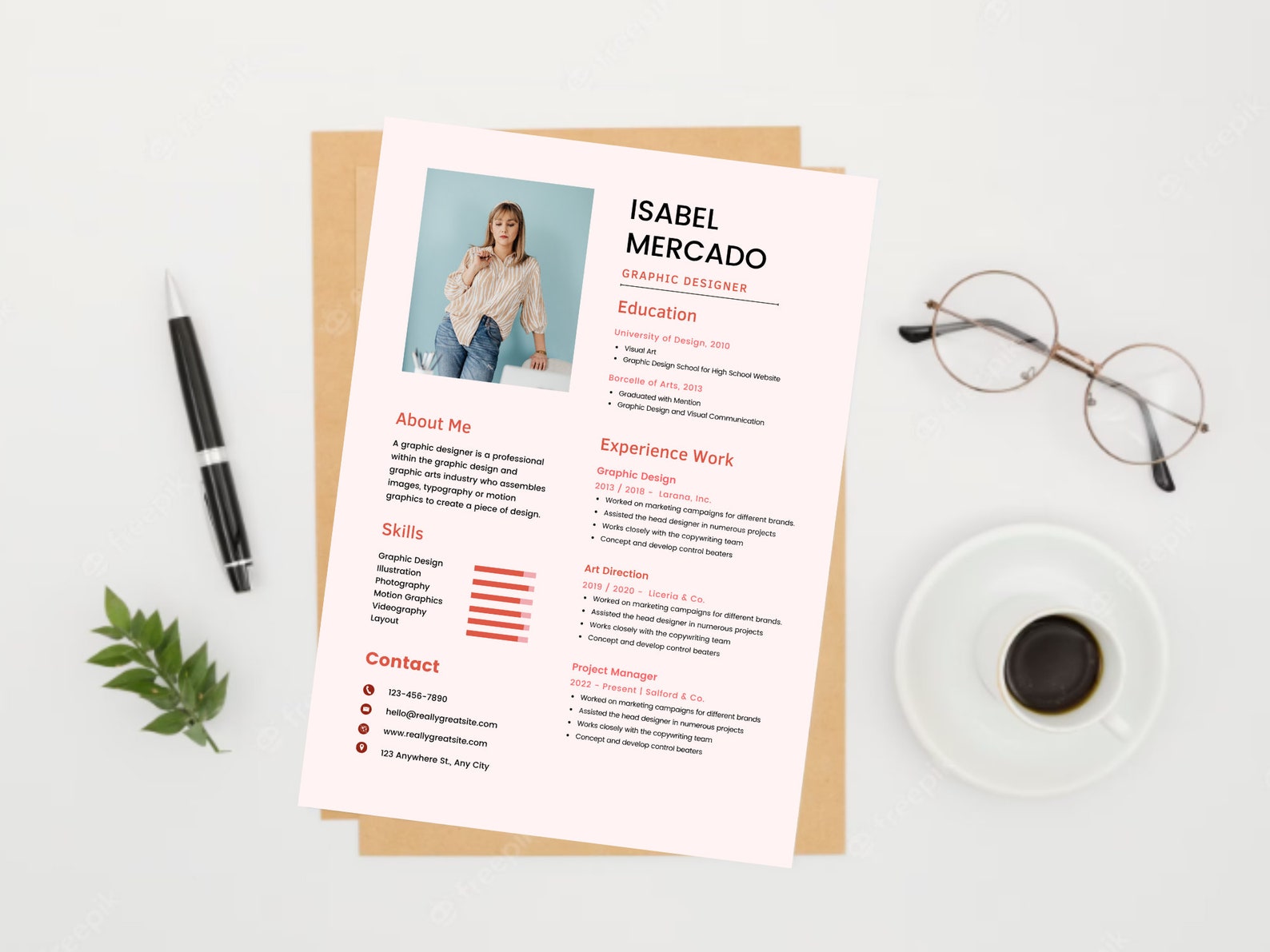 Resume Template || CV Template || Editable CV || Printable Resume ...
