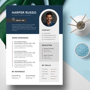 Resume Template || CV Template || Editable CV || Printable Resume ...