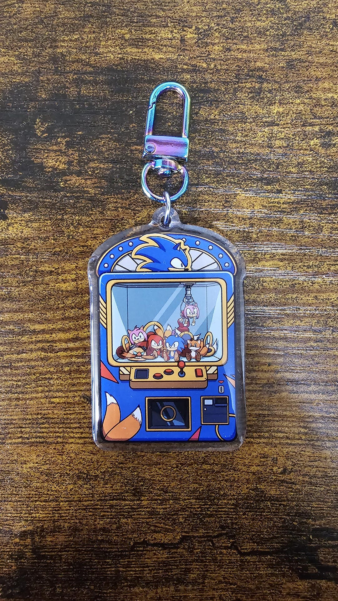 Sonic the Hedgehog Keychain - Etsy