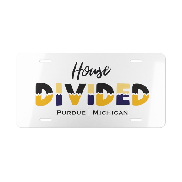 Shop House Divided License Plate Online - Etsy
