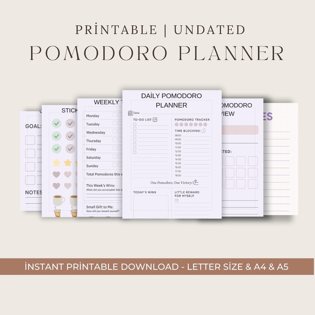 Pastel Productivity Planner Bundle: Digital Download for Goodnotes ...