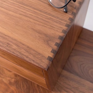 Personalized Solid Walnut Large Desk Organizer With Drawers, Wooden 2 ...