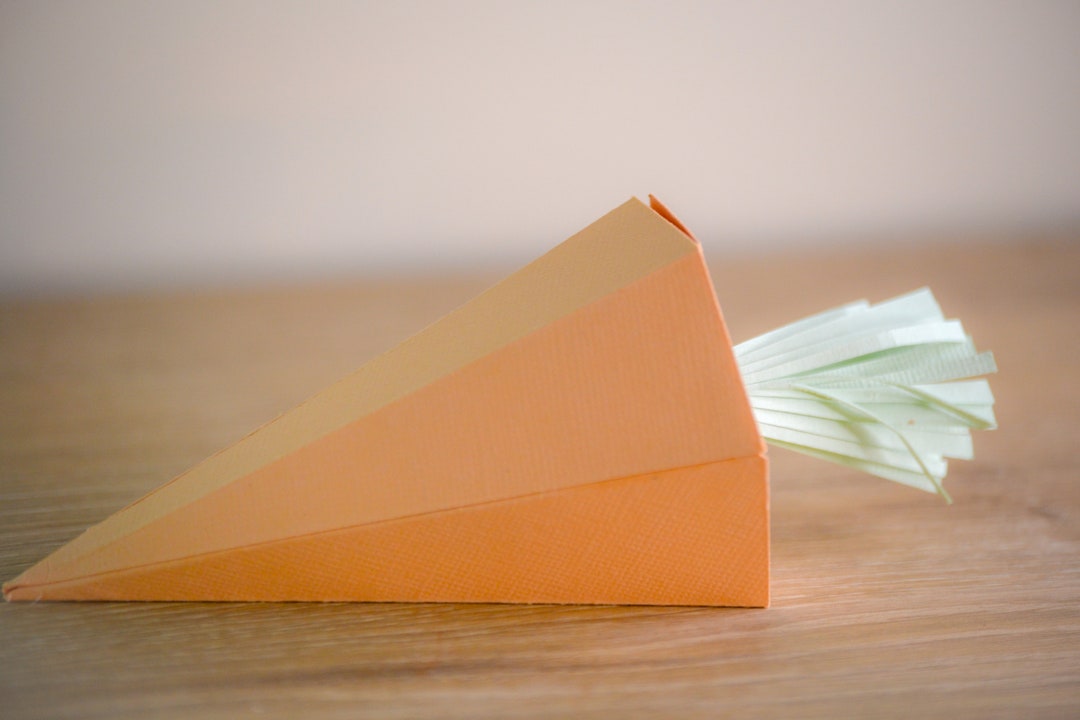 Easter Favor Box, Easter Party Favors, Carrot Shaped Easter Box, Carrot ...