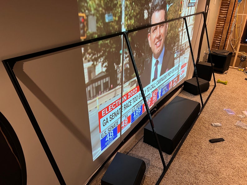 Epic 1 - Custom Sized Home Theater Projection Screen - Etsy