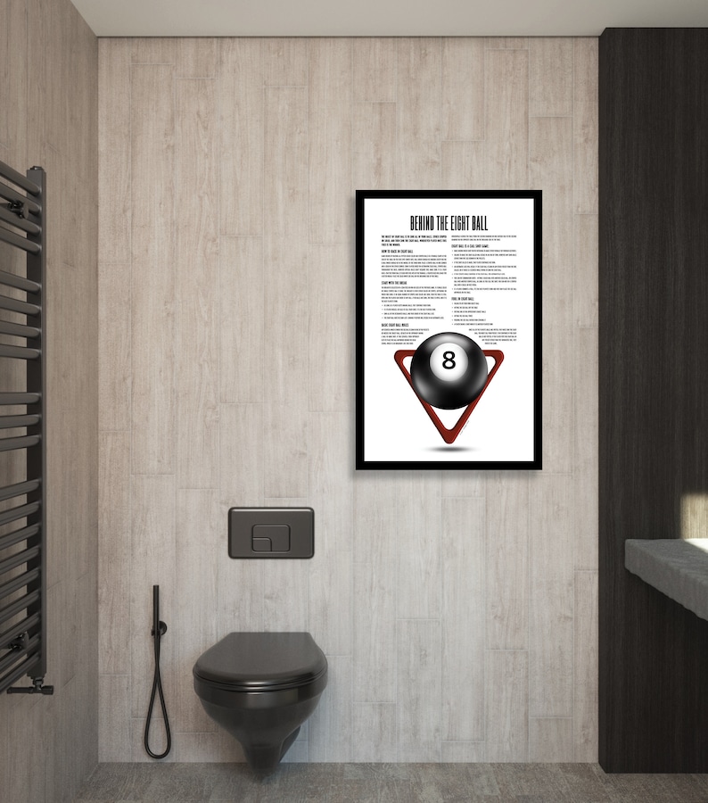 Pool Game Printable| Eight Ball | Rules of Eight Ball | Billiards ...