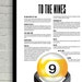 Pool Game Printable| Nine Ball | Rules of Nine Ball | Billiards ...