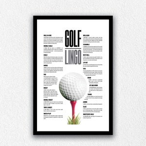 Golf Printable | Golf Digital Download | Game of Golf | Downloadable ...