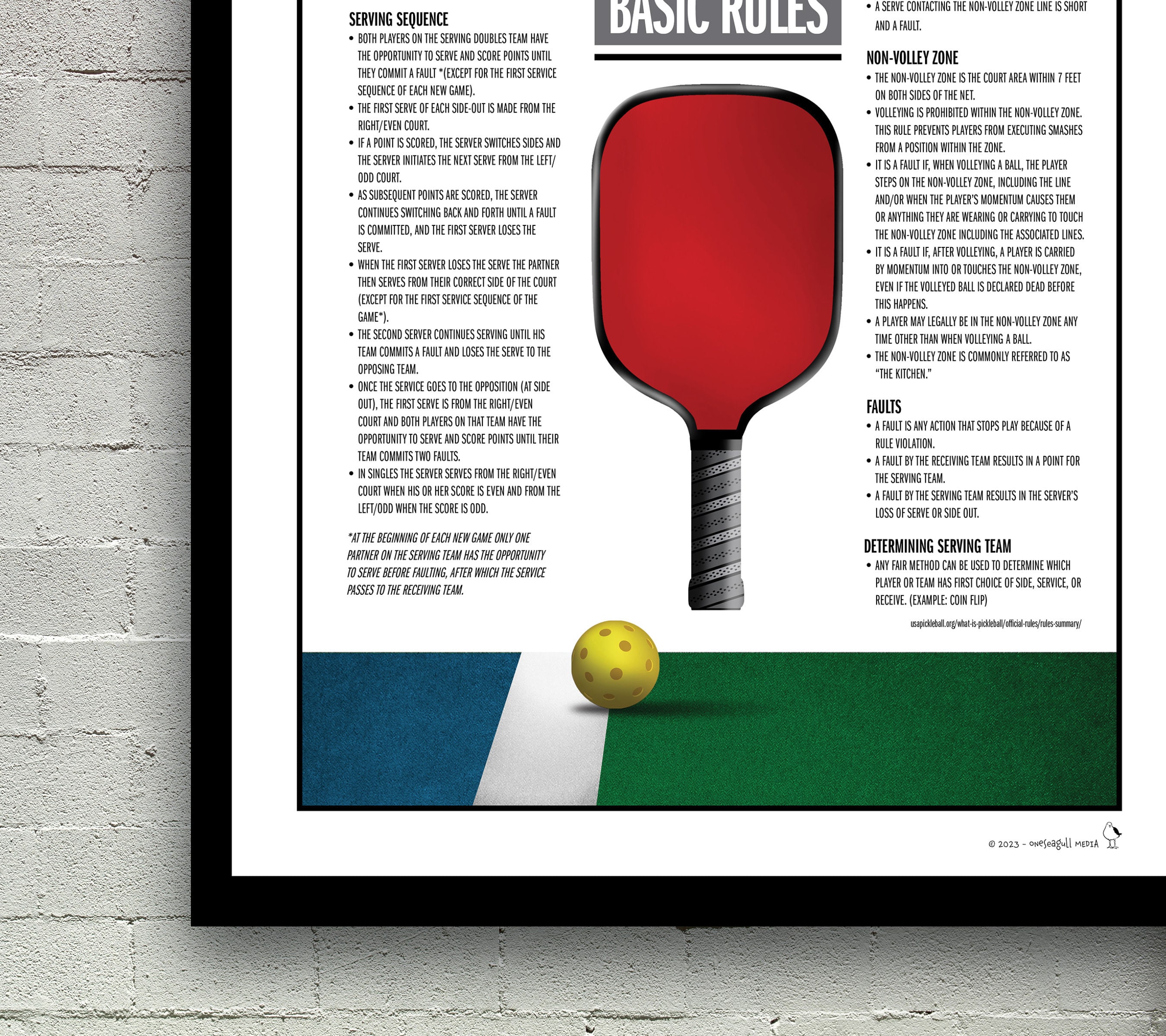 Pickleball | Rules of Pickleball | Game | Printable | | Digital ...