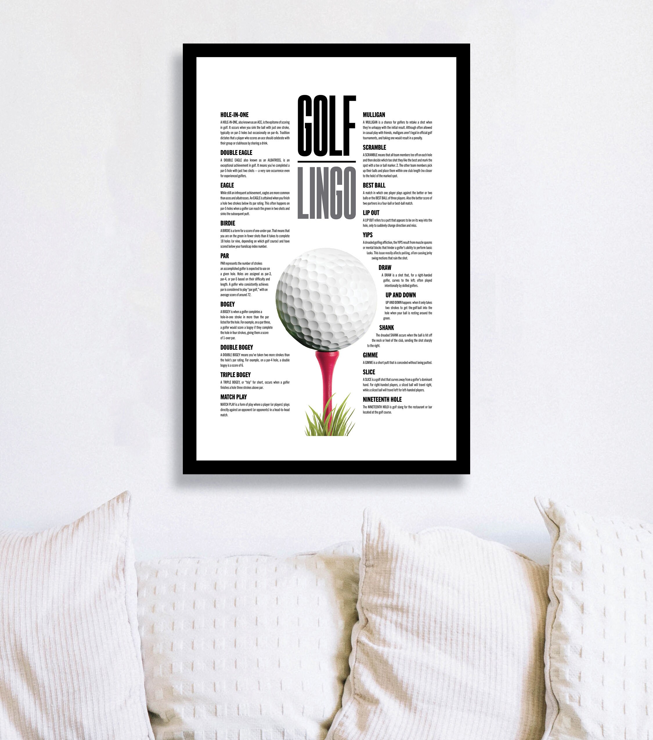 Golf Printable | Golf Digital Download | Game of Golf | Downloadable ...