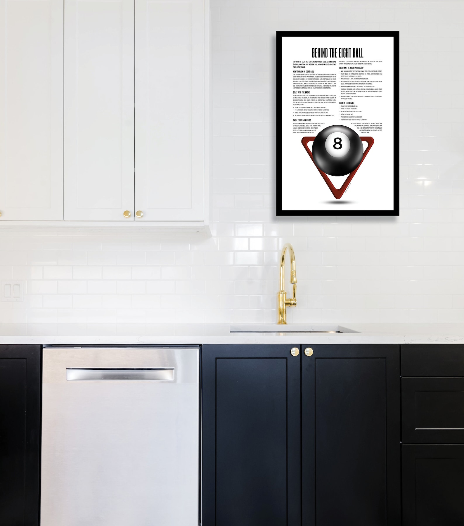 Pool Game Printable| Eight Ball | Rules of Eight Ball | Billiards ...