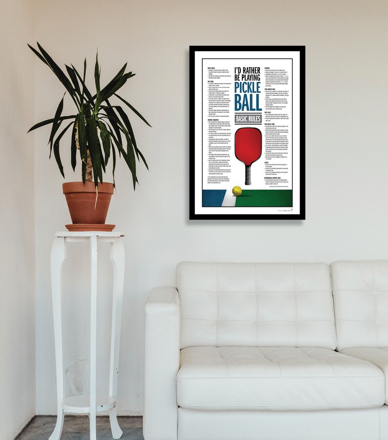 Pickleball | Rules of Pickleball | Game | Printable | | Digital ...