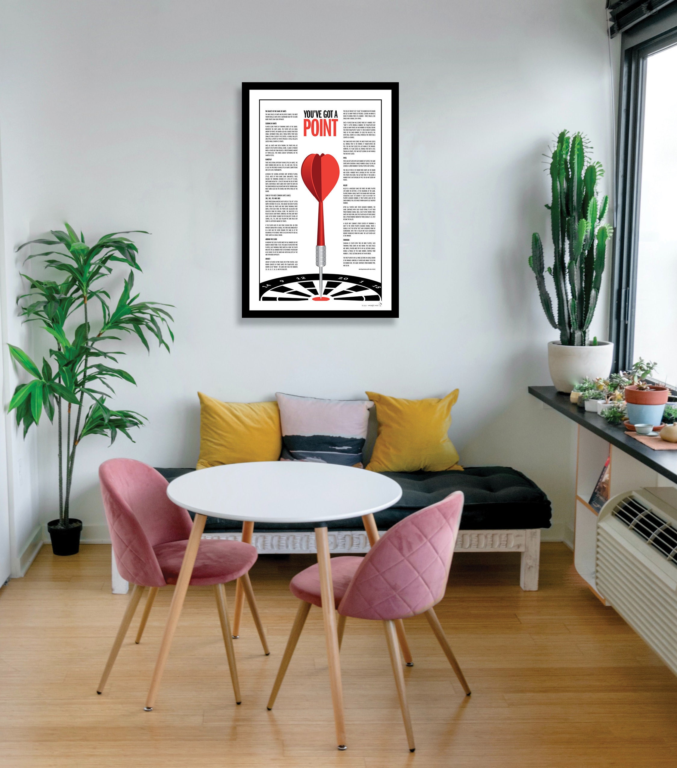 Darts Game Printable| Darts | Rules of Darts | Game | Digital ...