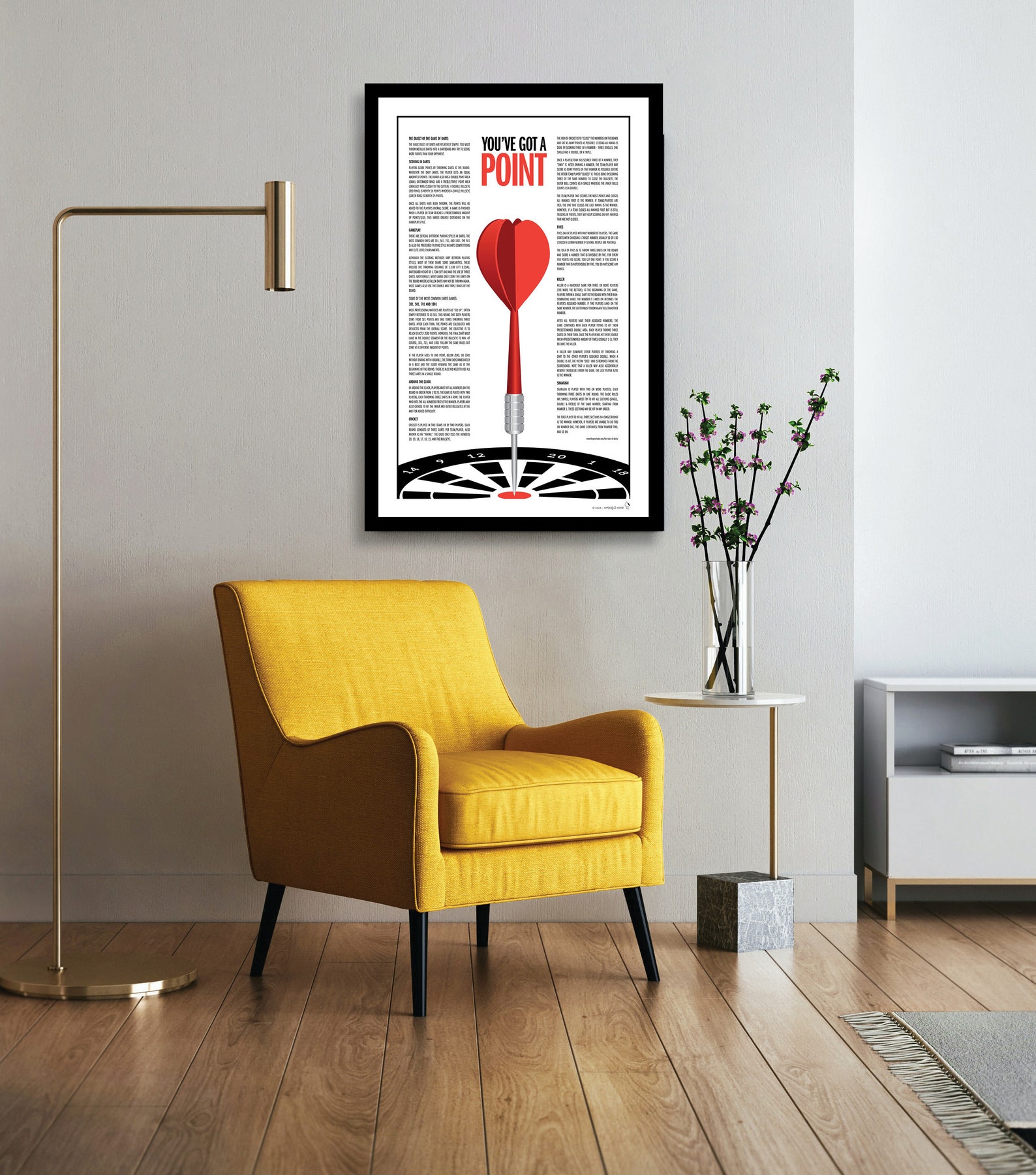 Darts Game Printable| Darts | Rules of Darts | Game | Digital ...