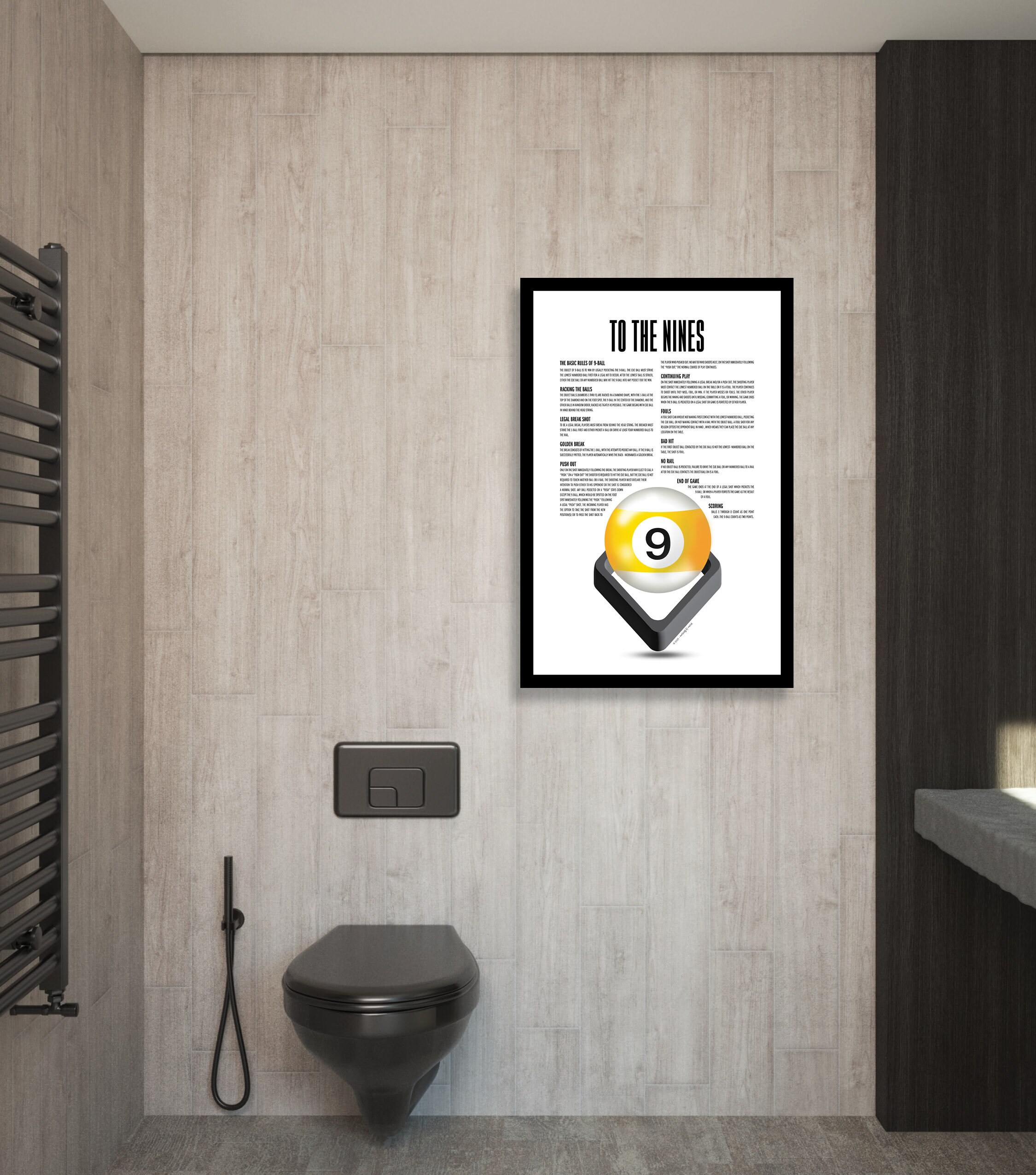 Pool Game Printable| Nine Ball | Rules of Nine Ball | Billiards ...