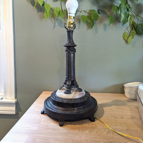 Cast Iron Lamp Base - Etsy