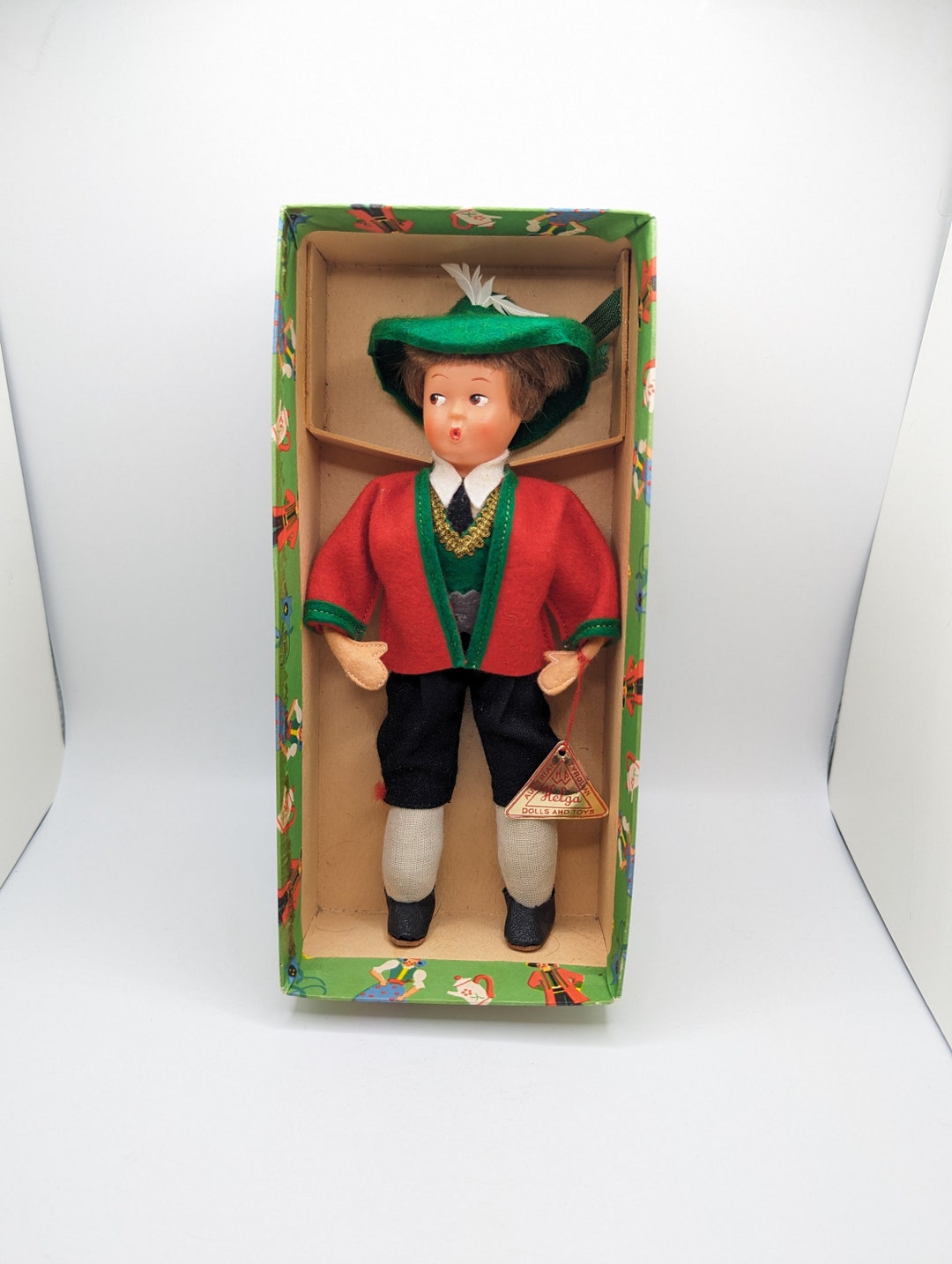 Antique Made in Austria Tiroler Helga Whistling Yodeling Dolls and Toys ...
