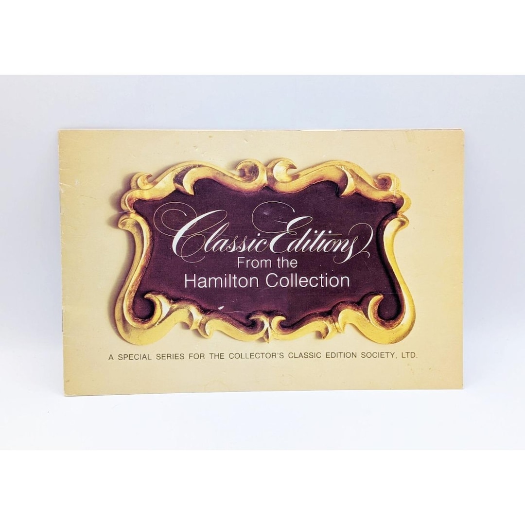 Rare Vintage Hamilton Collection Collectors Classic Editions Society ...