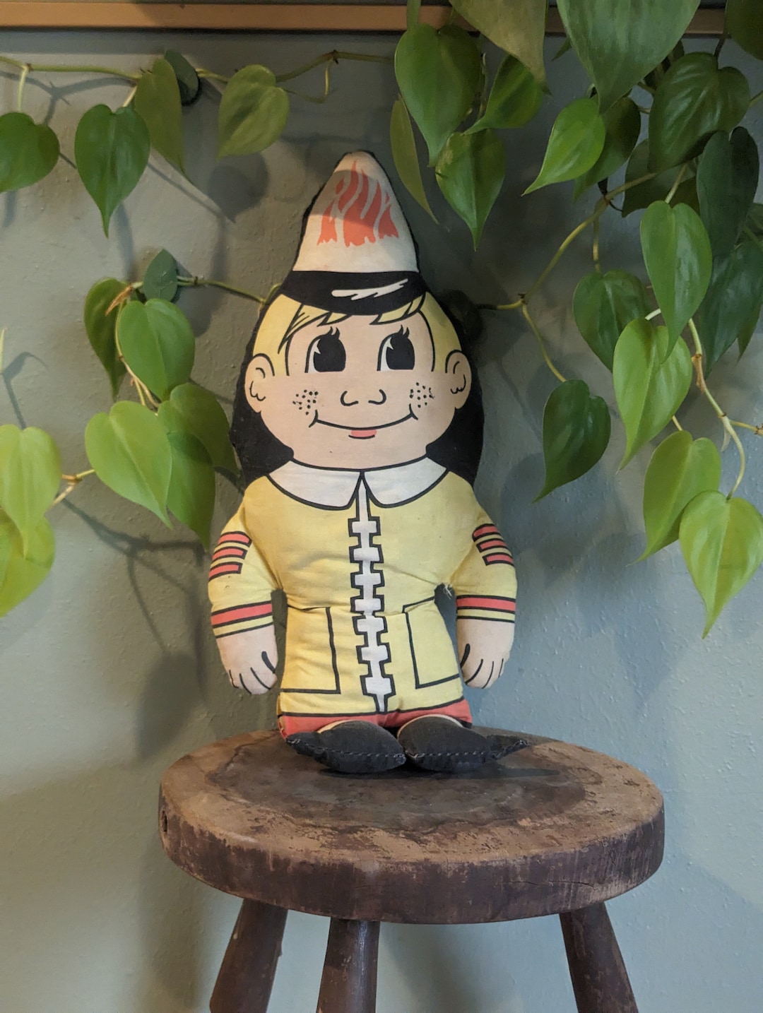 Vintage 1979 Freddy Fireman Stuffed Kids Doll Room Nostalgia ...