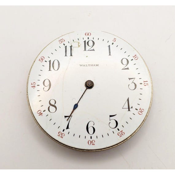 Antique ca. 1909 Waltham Pocket Watch PARTS/REPAIR Gr… - Gem