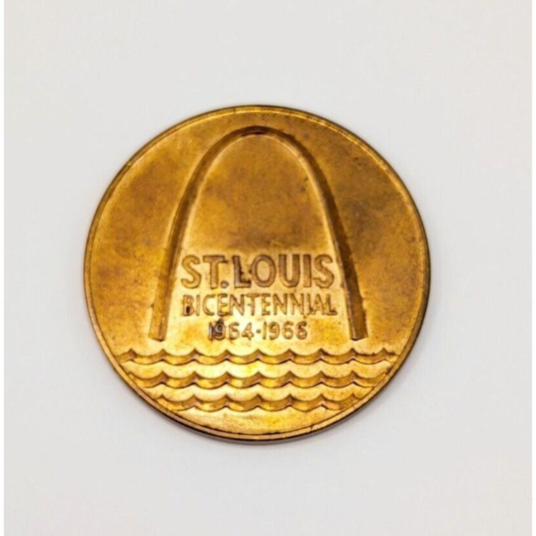 Vintage St Louis Bicentennial 1964-1966 Coin Missouri Arch Bronze ...