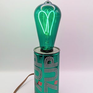 Rare Vintage 1970's 7 UP the Uncola Soda Can Lamp Light Retro Works ...