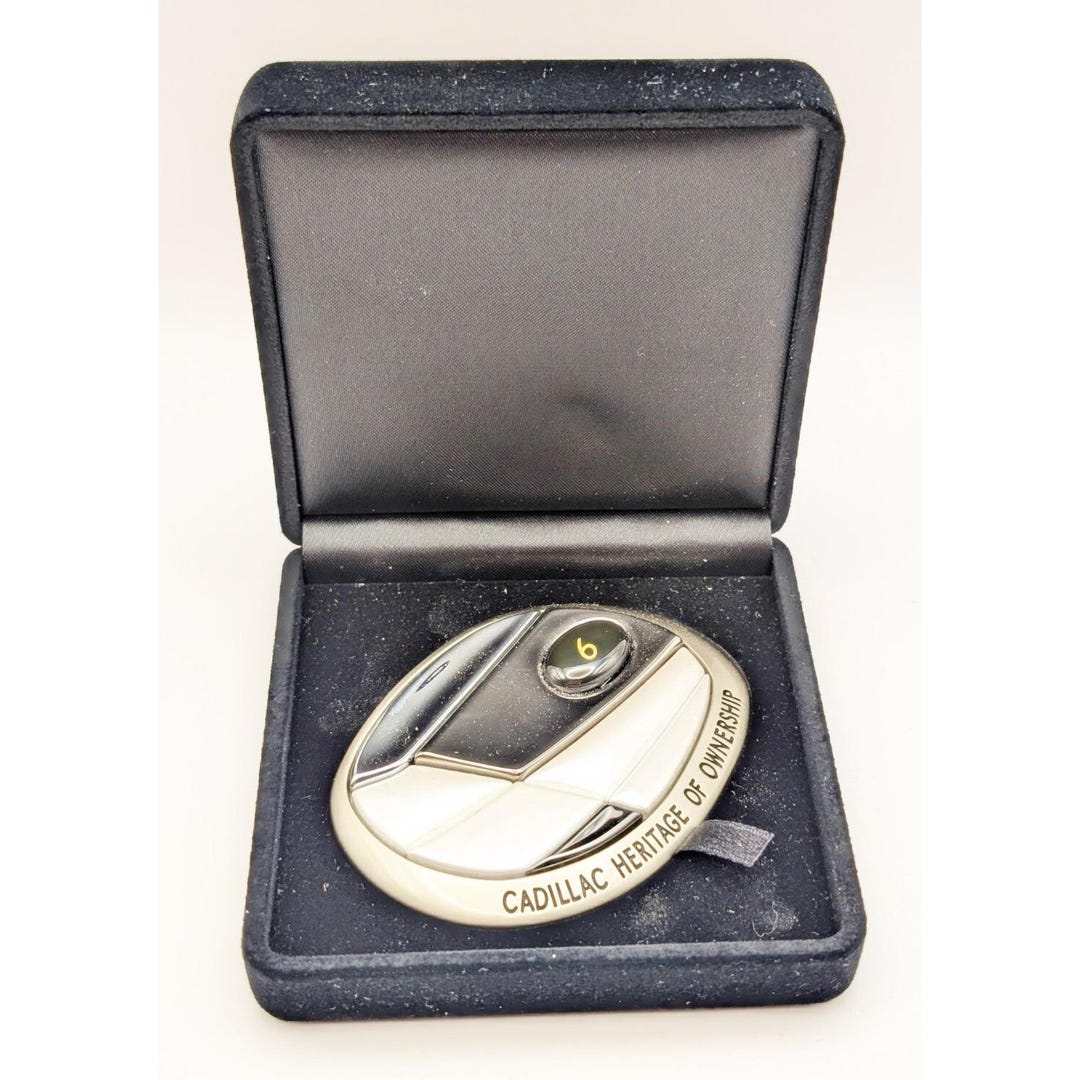 Vintage NIB 6 Cadillac's Heritage of Ownership Badge Emblem Hardware ...