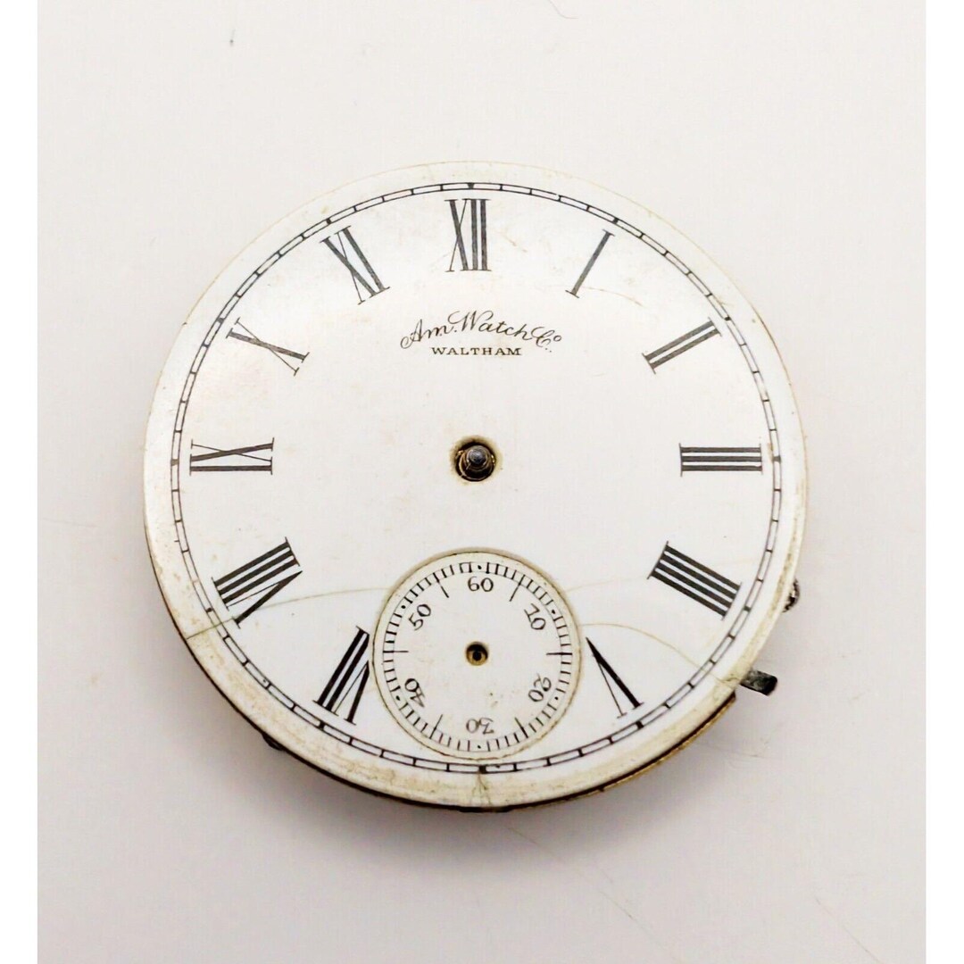 Antique Ca. 1887 Waltham Pocket Watch PARTS/REPAIR Grade E Model 1873 ...