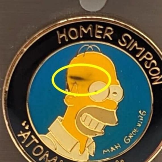 NOS Vintage 1990 The Simpsons - Homer Simpson - "Atom… - Gem