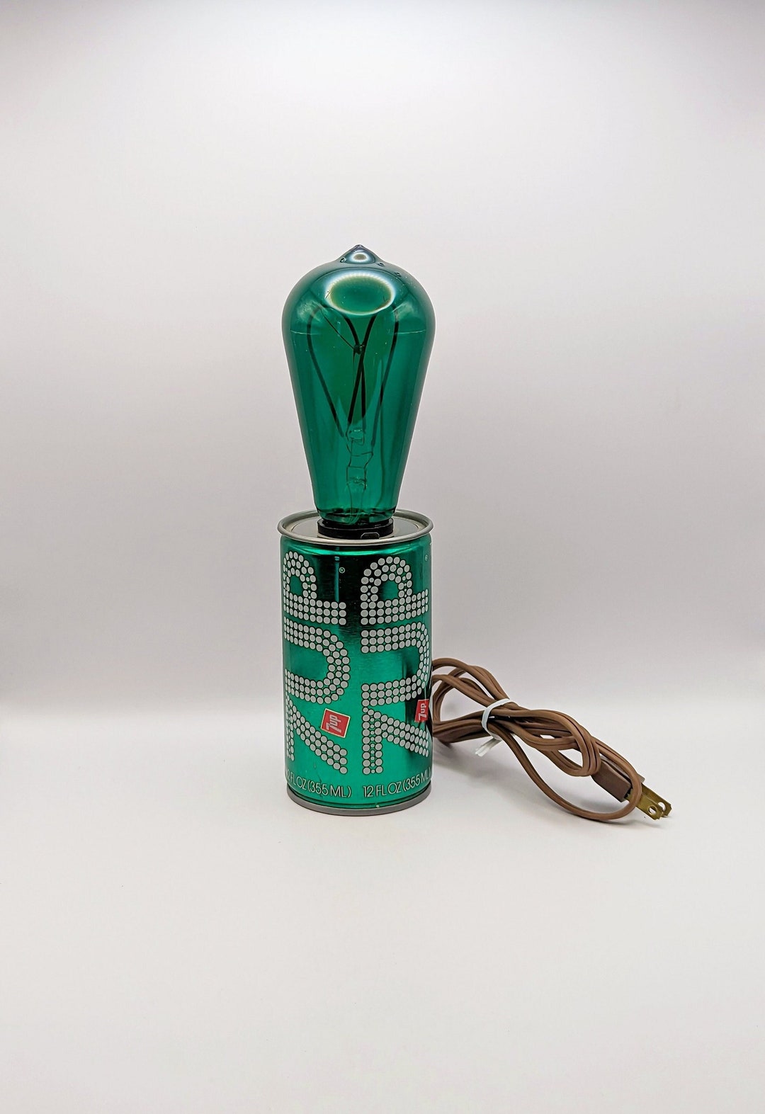 Rare Vintage 1970's 7 UP the Uncola Soda Can Lamp Light Retro Works ...