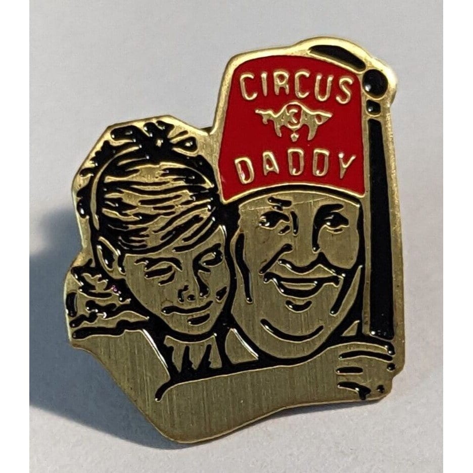 Vintage Alhambra Hat Pin Lapel Shriner Circus Baby BALLOU, Circus Daddy ...