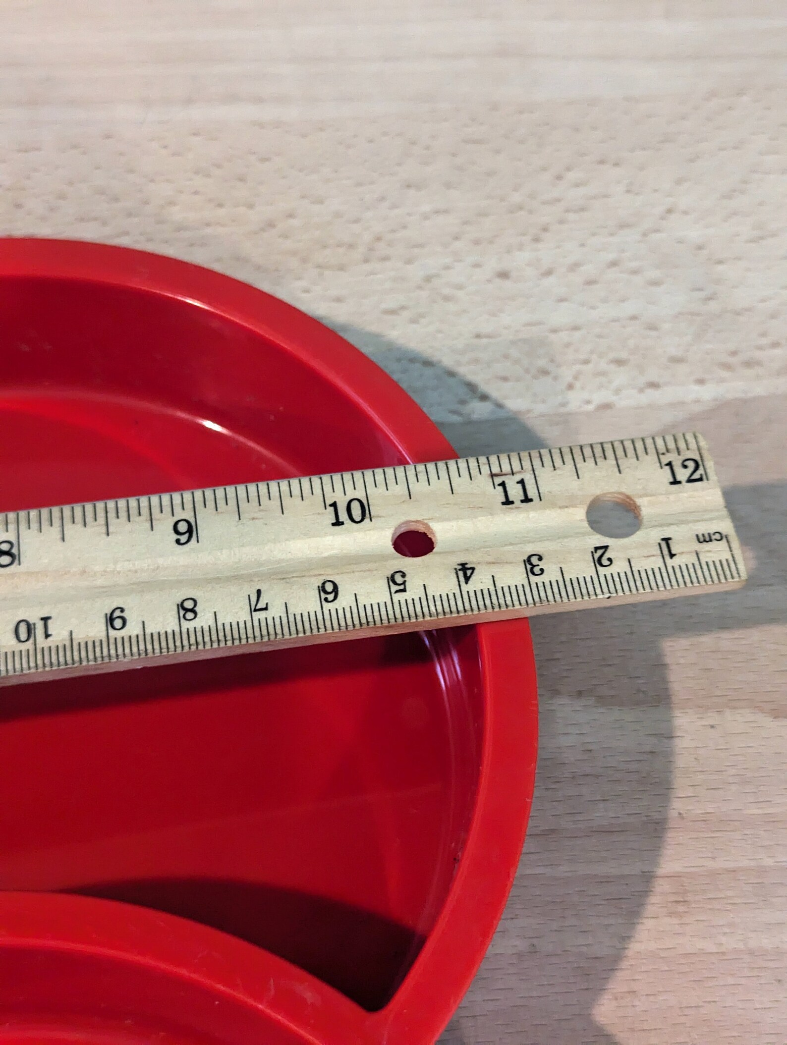 Vintage Dansk Clover Denmark Red Divided Melamine Tray MCM Rare Snack ...