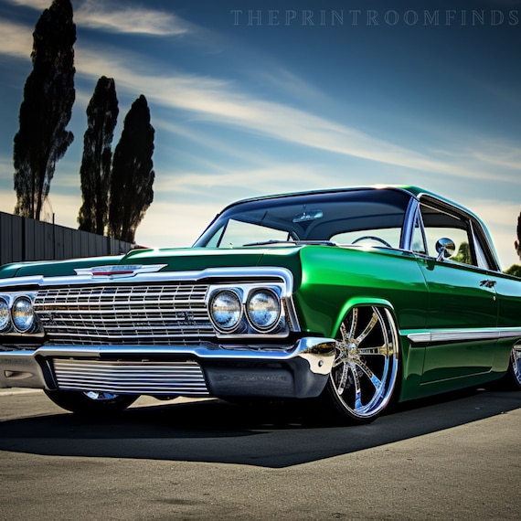 With Candy Paint Chevy