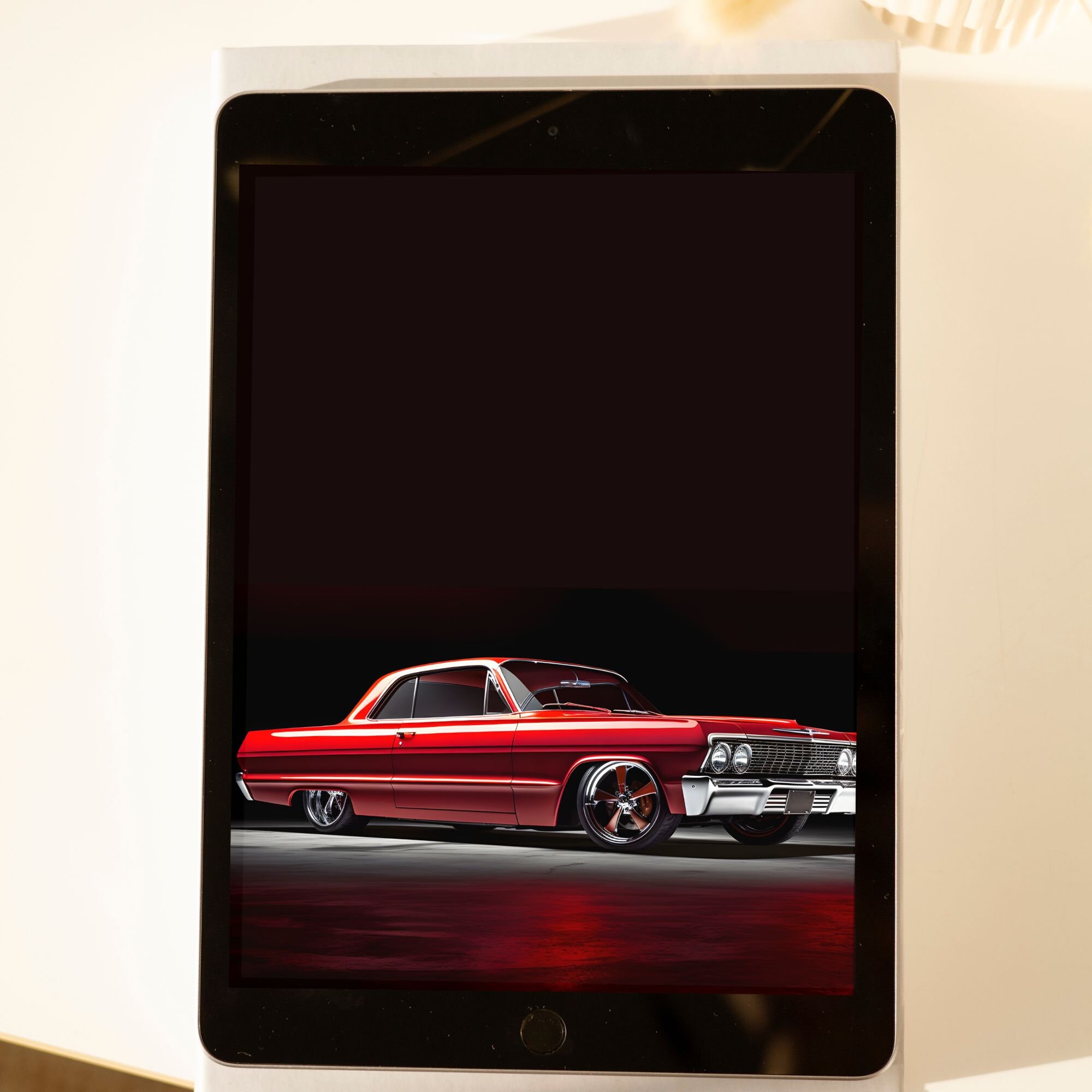 Classic 1964 Chevy Impala | Low Rider| Digital Print | Chicano Art ...