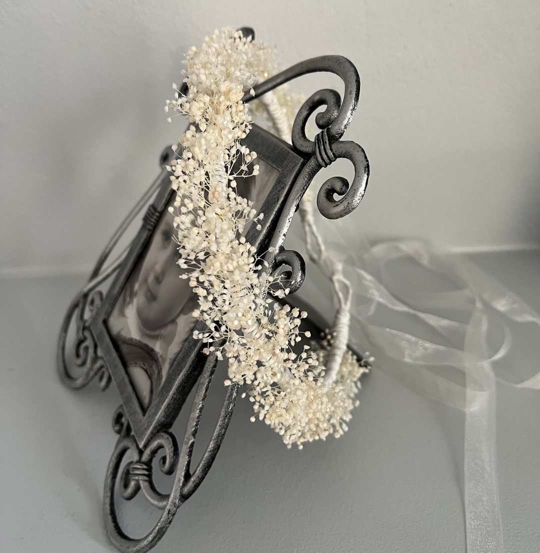 Communion Baby's Breath Flower Crown,first Holy Communion Flower Crown ...