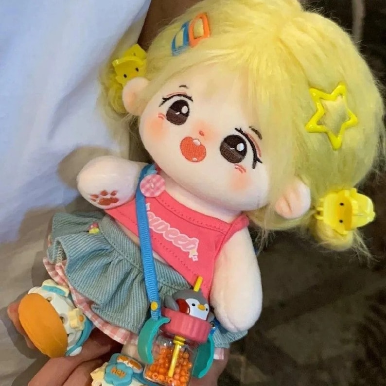 Sweet Plush Doll20cm Cotton Doll, Kawaii Plush Doll Cute Cotton Doll ...