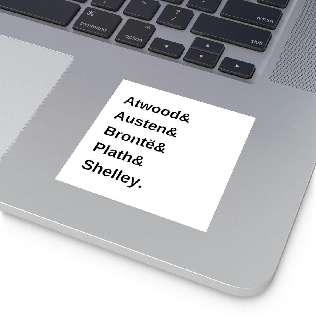 Iconic Female Authors Vinyl Sticker - Etsy