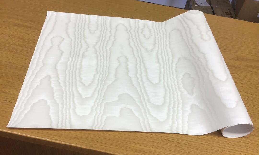 Moire Effect Book Cloth Soft White, Perfect for Wedding Albums 3 Pieces ...