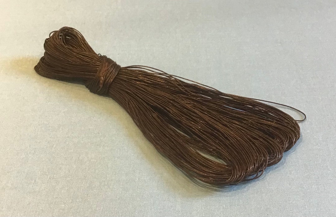 Vintage Brown Irish Linen Thread Skeins Half Ounce Approximately 50 ...